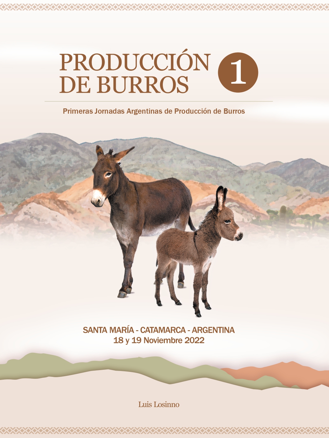 Se Publicó El Libro Producción De Burro I Que Tiene Como Editor Al Prof Luis Losinno